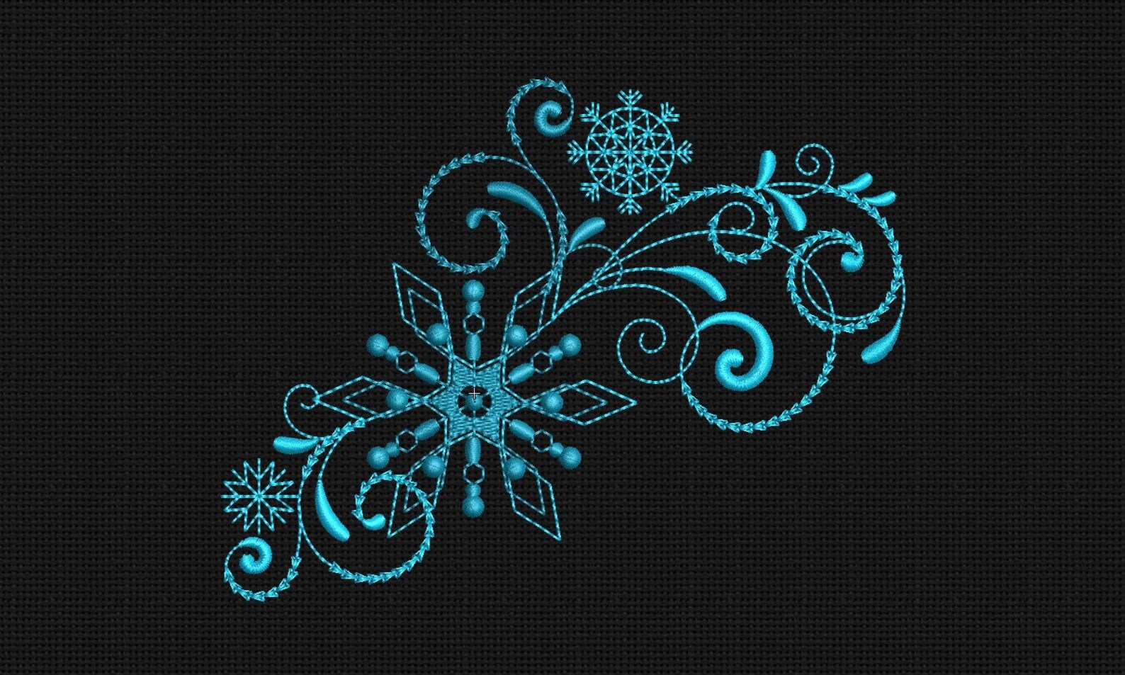 Embroidery Design Snowflake Embroidery Designs - Etsy