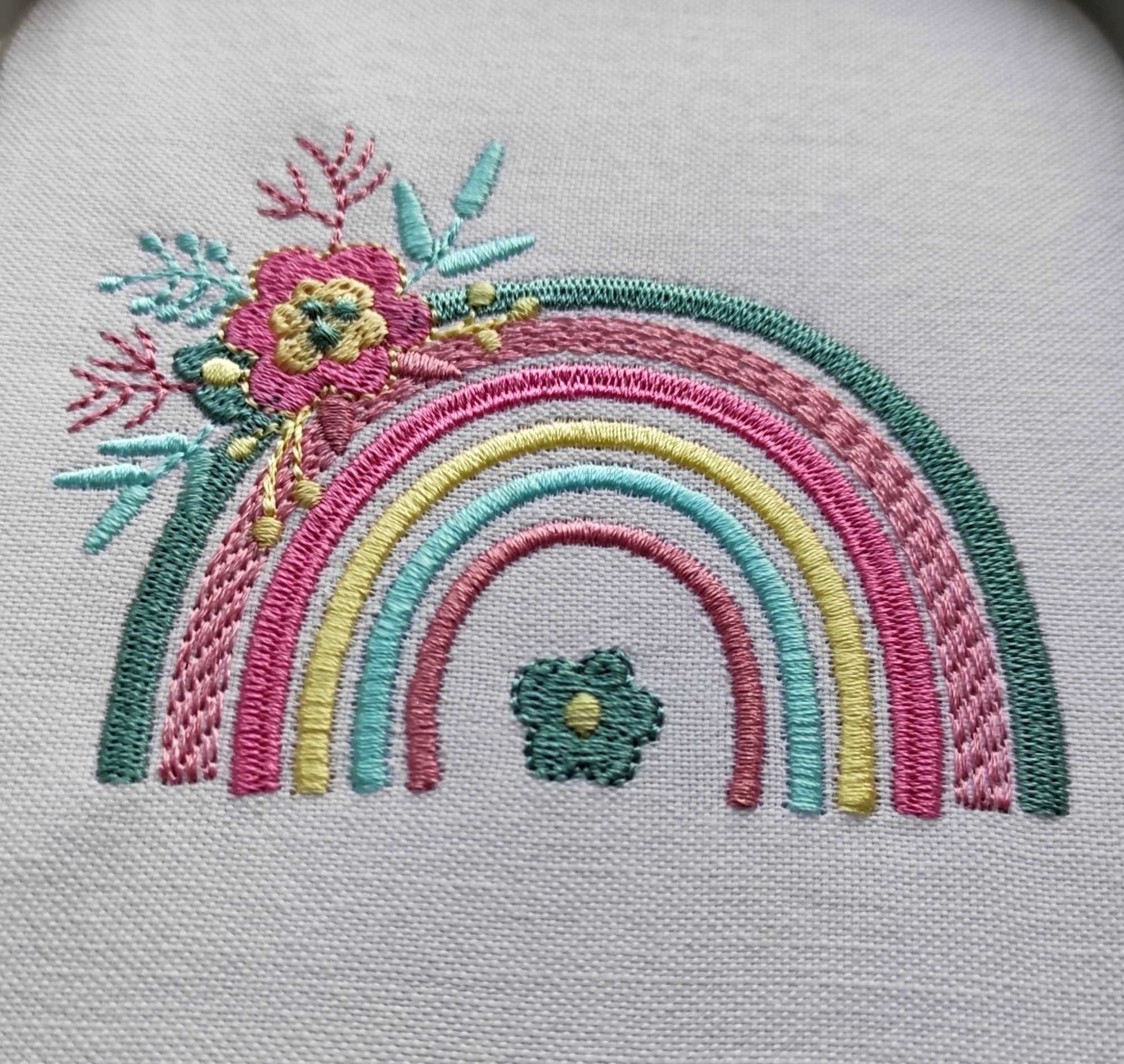 Stickdatei Regenbogen Stickdatei - Etsy Schweiz