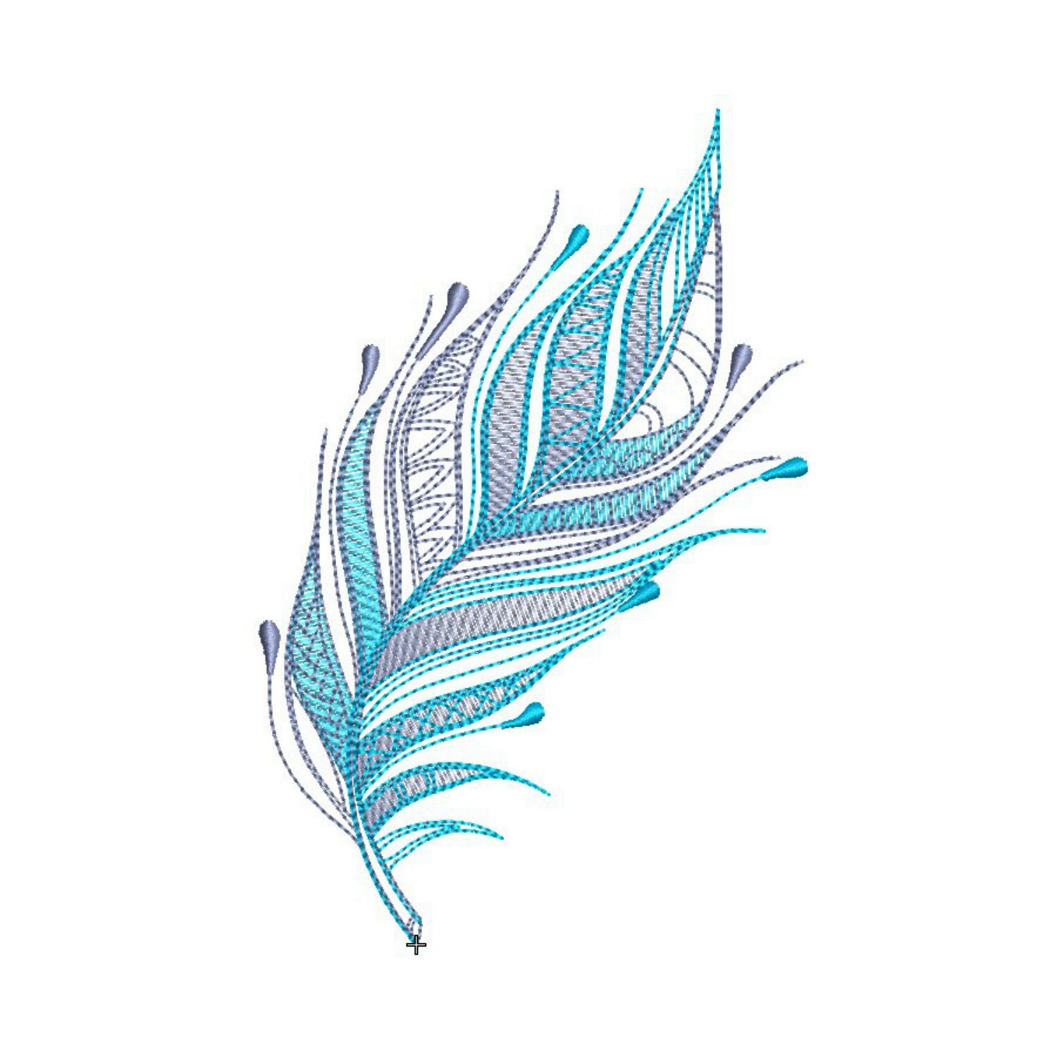 Embroidery Design Feather Embroidery Designs - Etsy