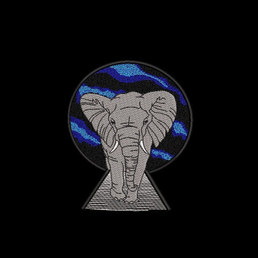 Embroidery Design Elephant, Embroidery Designs Elephants - Etsy