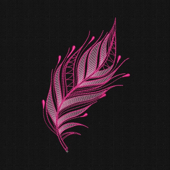Feather Embroidery Design Birds Embroidery Designs | Etsy