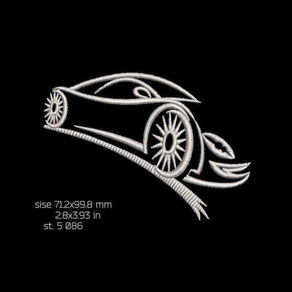 Embroidery Design Car Embroidery Designs | Etsy