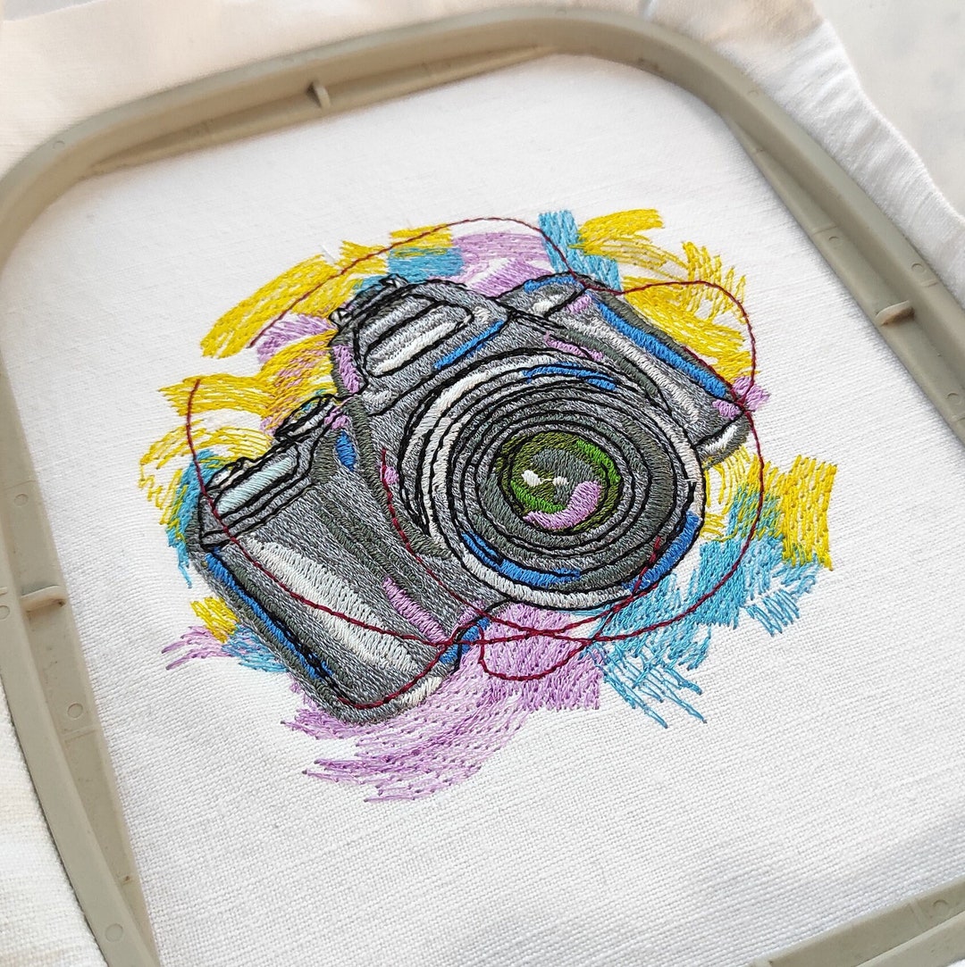 Embroidery Design Camera, Embroidery Designs - Etsy