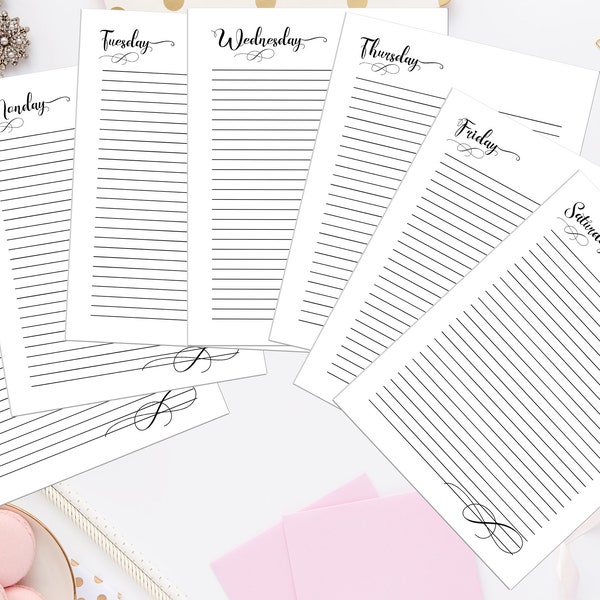 Daily Journal Printable - Etsy