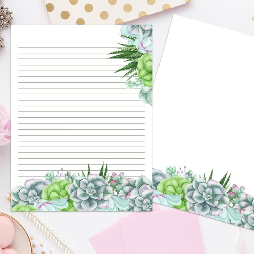 Cactus Printable Digital Paper 10 Pages Instant Download - Etsy