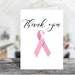 Printable 5x7 Flat Note Card & Portrait Card Breast Cancer Awareness ...