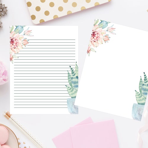 Simple Printable Stationary