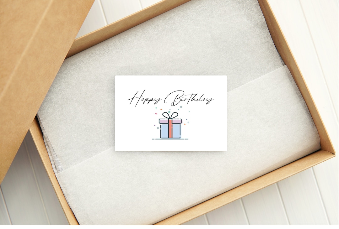 Happy Birthday Printable Note Card 1336/instant Download/printable ...
