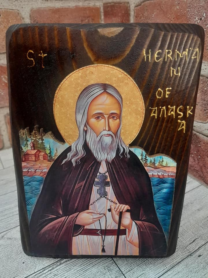 Icon Christian Image 3D Saint Herman of Alaska - Etsy