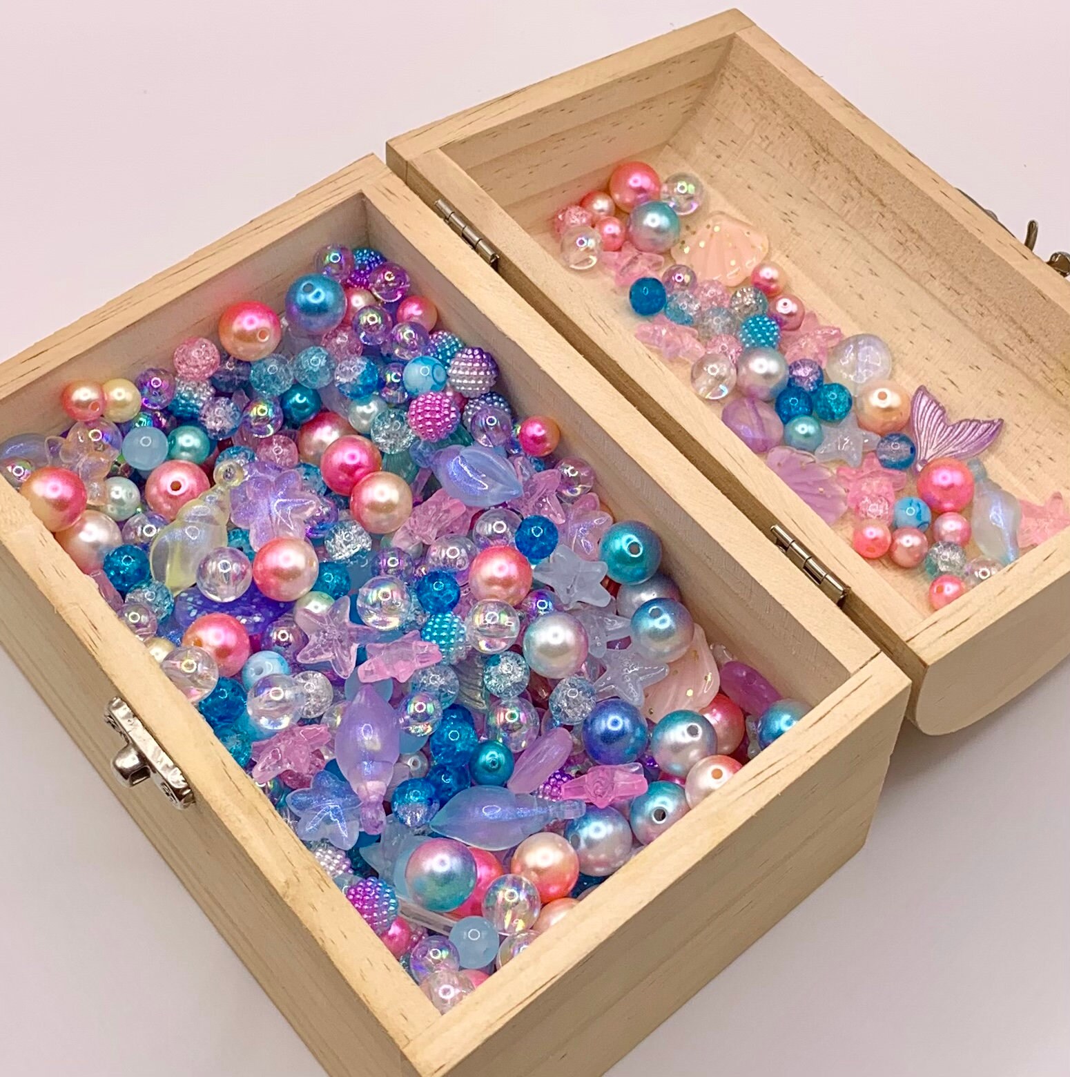 Mermaid Bead Mix Mermaid Beads Mermaid Bead Assortment Mixed Beads Bead ...