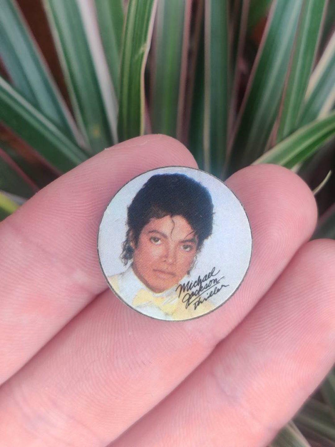 Michael Jackson Vintage Lapel Pin. M.J - Etsy