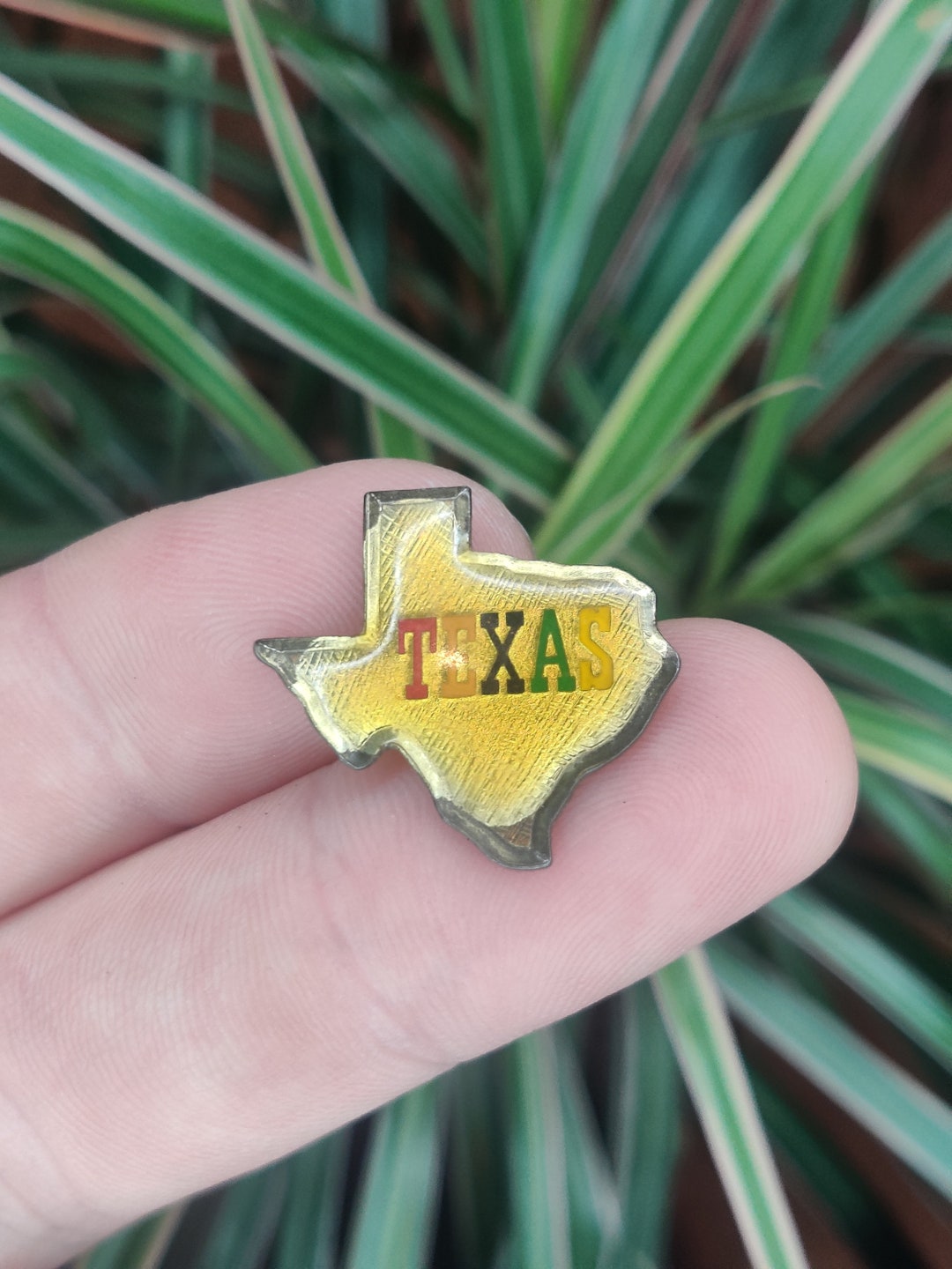Texas State Vintage Enamel Lapel Pin Badge. - Etsy