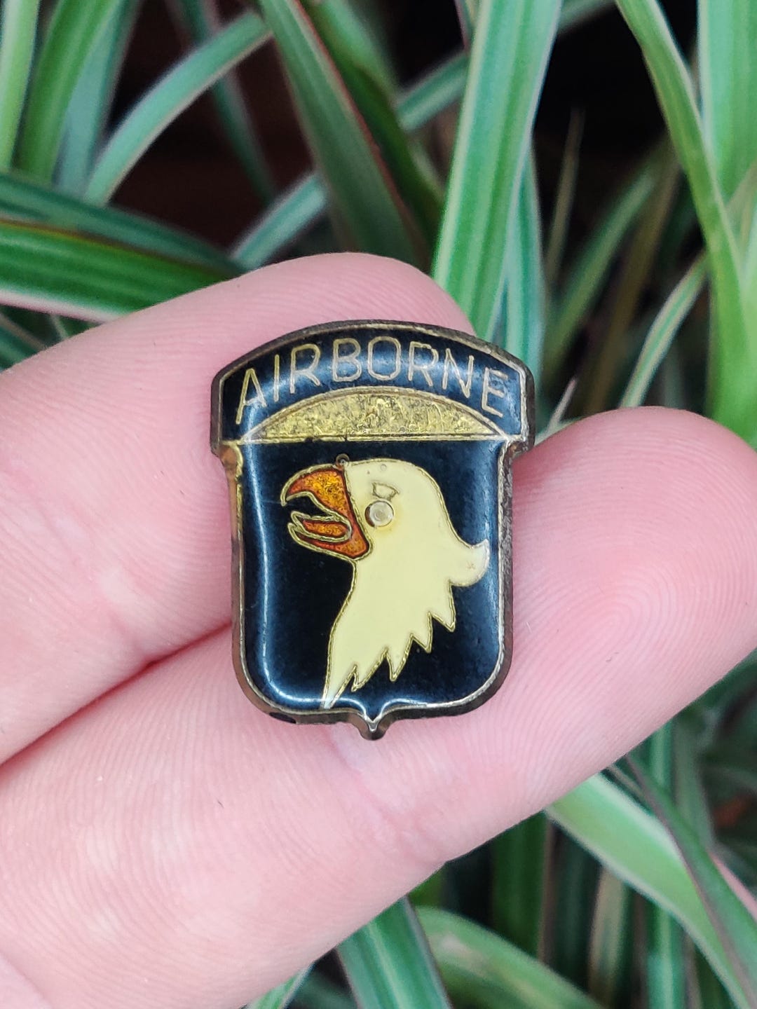 United States Army Airborne Vintage Enamel Pin Badge. - Etsy