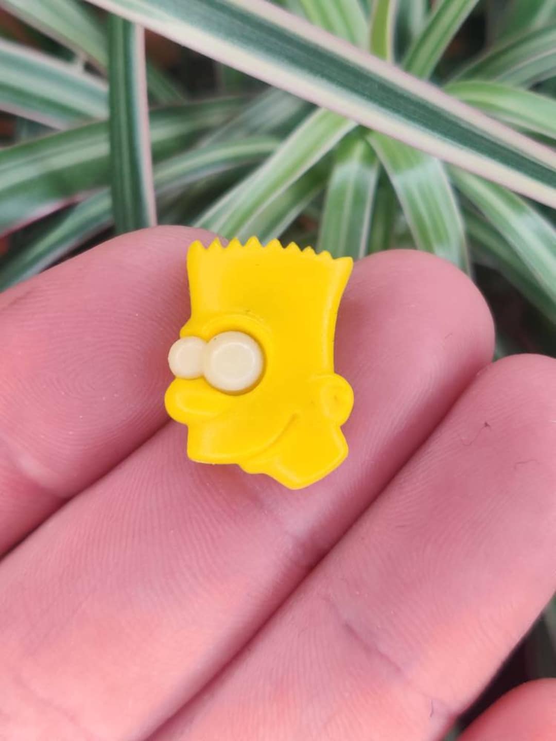 Bart Simpson 3d Vintage Plastic Pin Badge, Matt Groening Bart Simpson ...