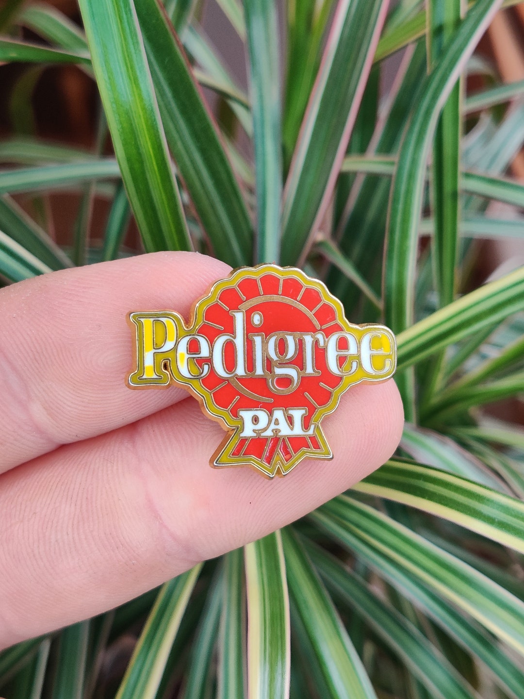 Pedigree Pal Dog Food Vintage Enamel Lapel Pin Badge - Etsy