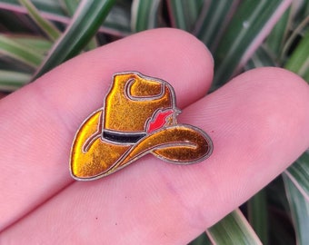 Cowboy Lapel Pin - Etsy
