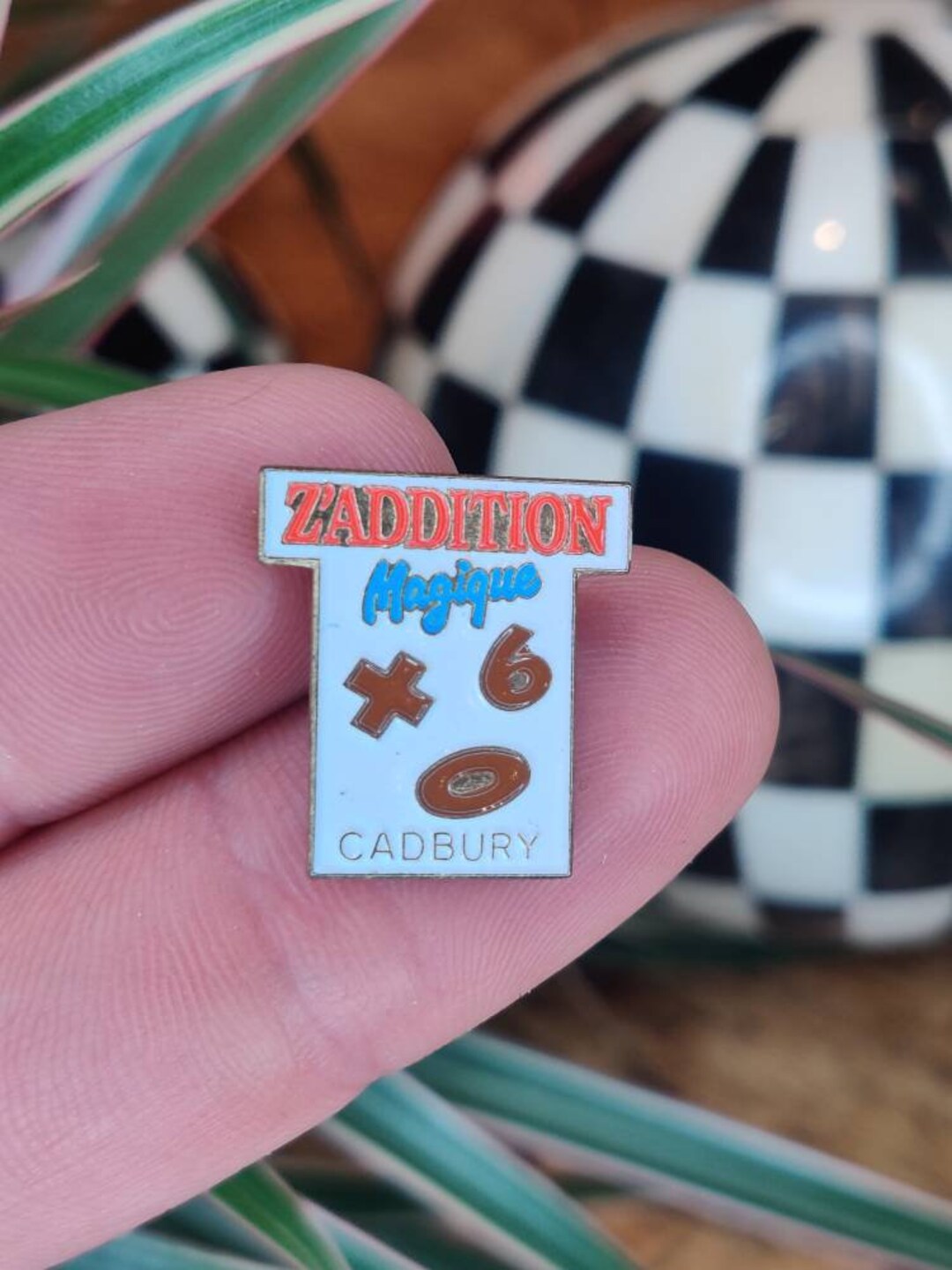 Cadbury Z'addition Magique Vintage Enamel Lapel Pin Badge. - Etsy