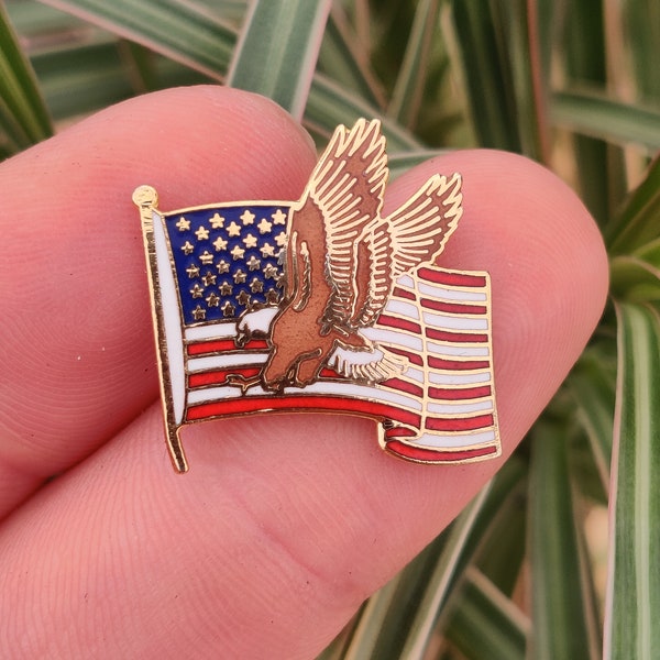 Eagle Lapel Pin - Etsy