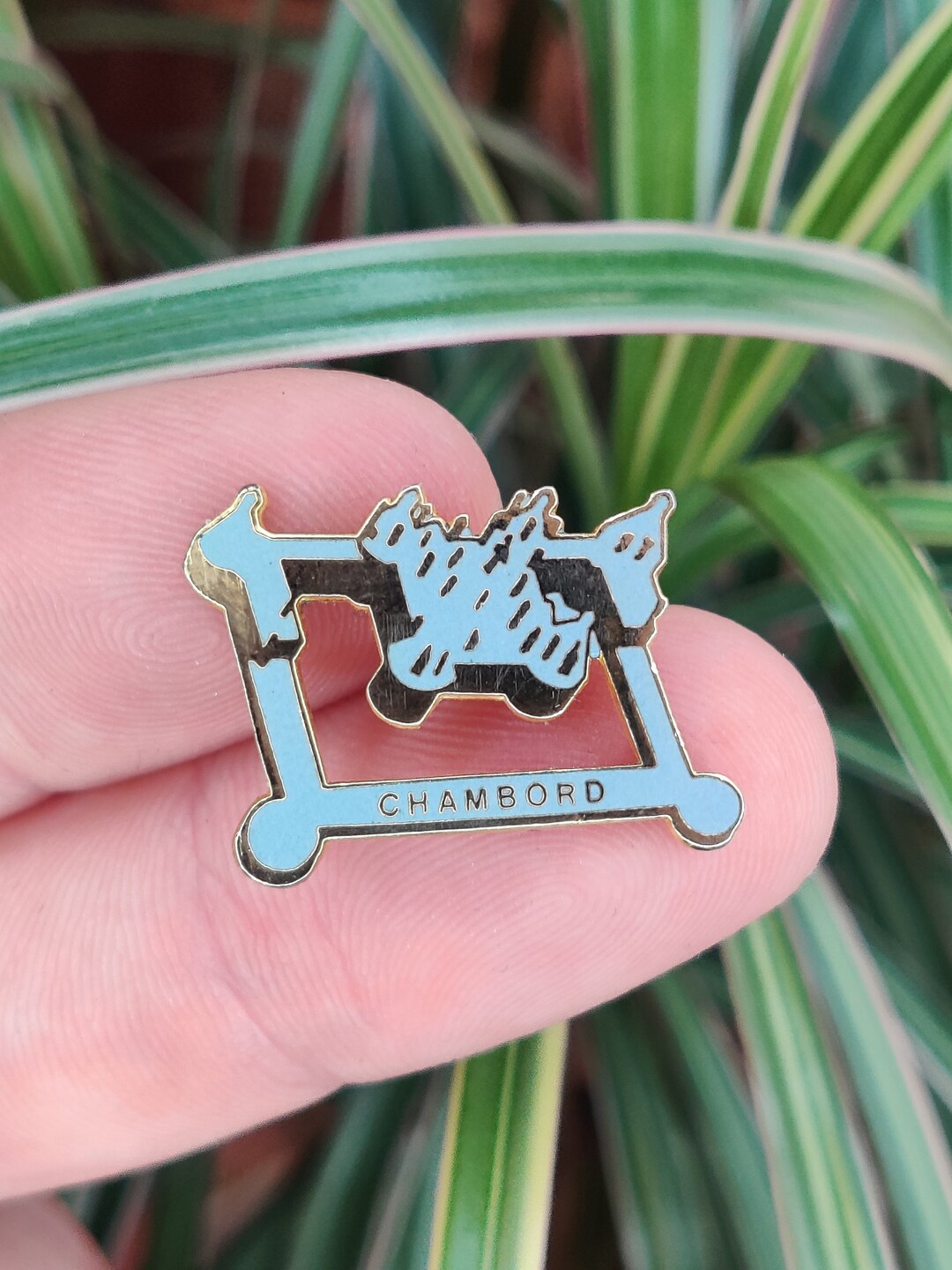 Chateau De Chambord Vintage French Enamel Pin Badge. - Etsy