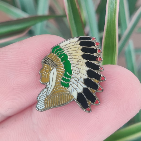 Native American Pin - Etsy