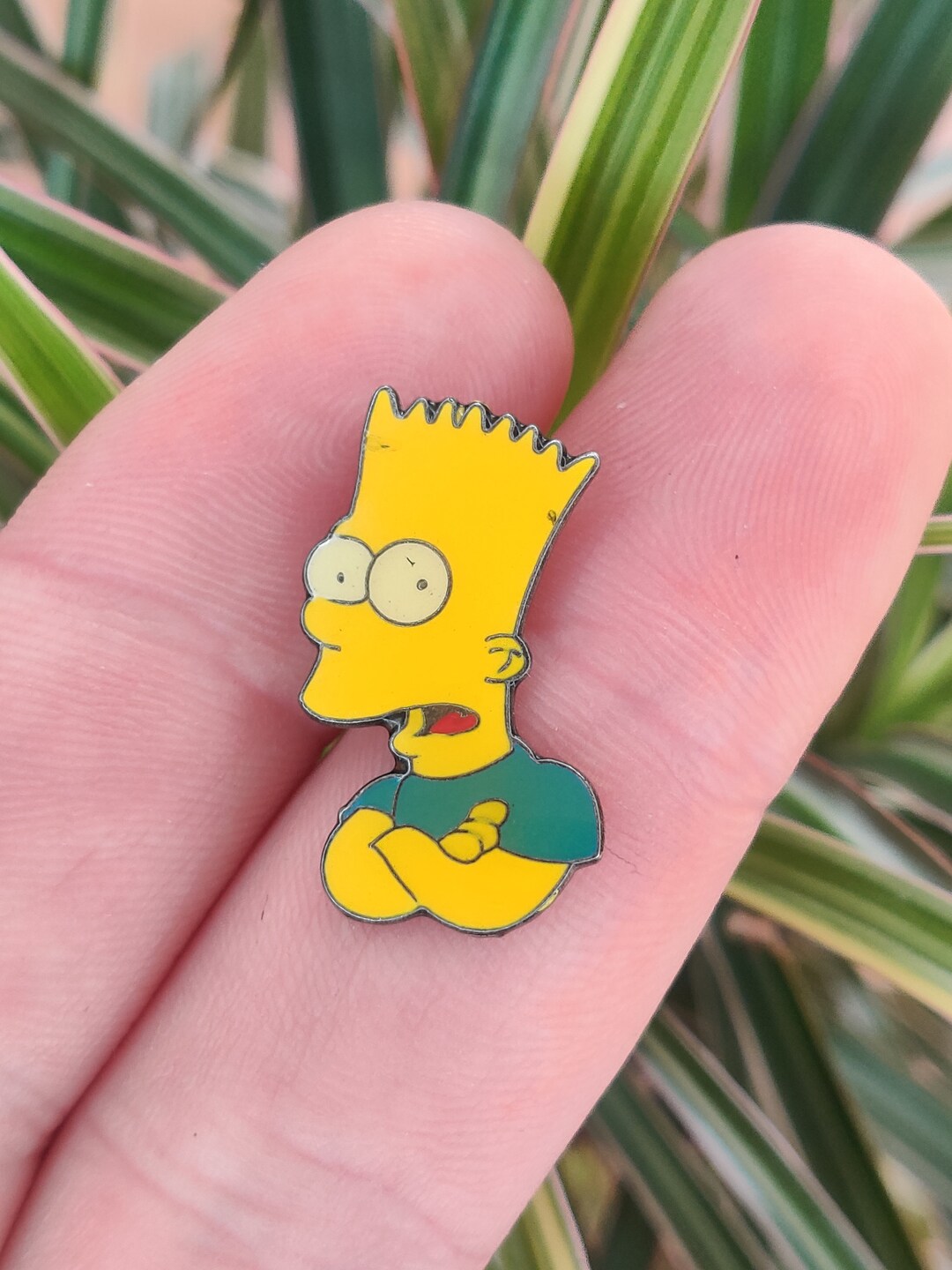 Bart Simpson Vintage Pin Badge, Matt Groening, the Simpsons. - Etsy