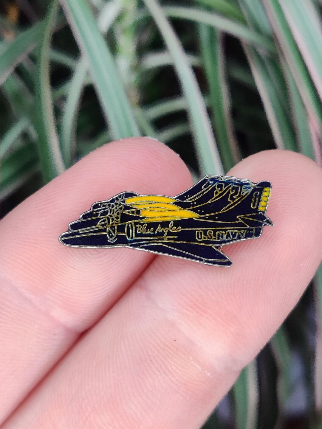 United States Navy Blue Angels Vintage Enamel Lapel Pin Badge. - Etsy