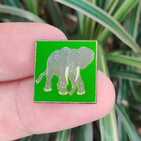 Elephant Lapel Pin - Etsy