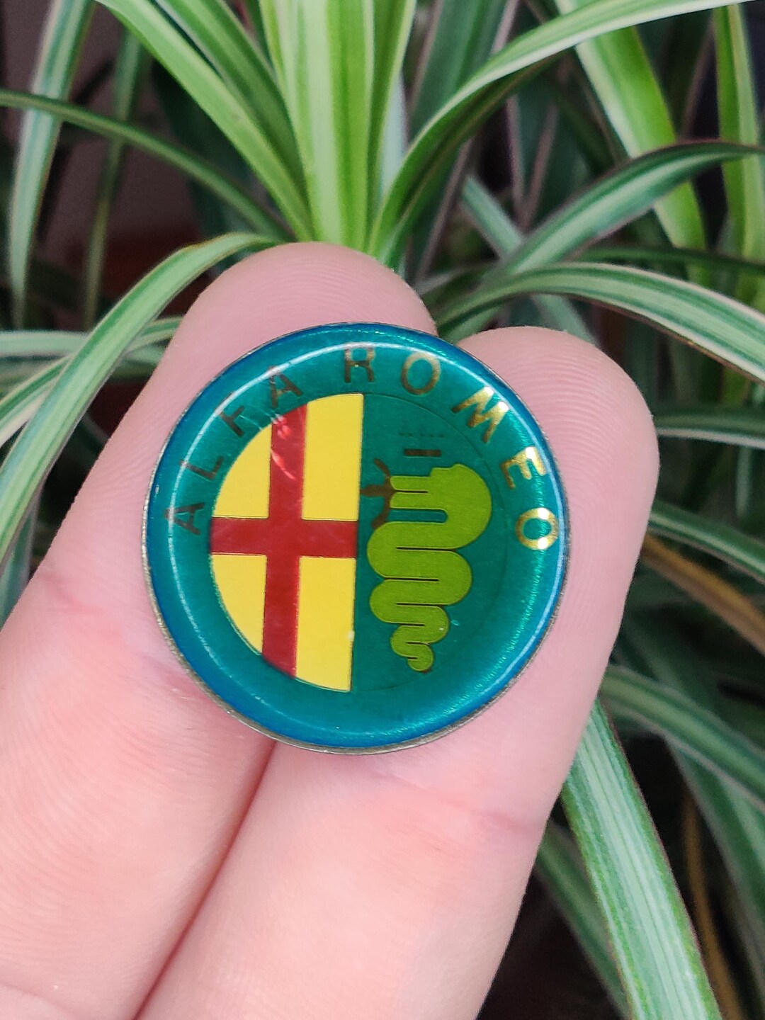 Alfa Romeo Emblem, Vintage Pin Badge. - Etsy