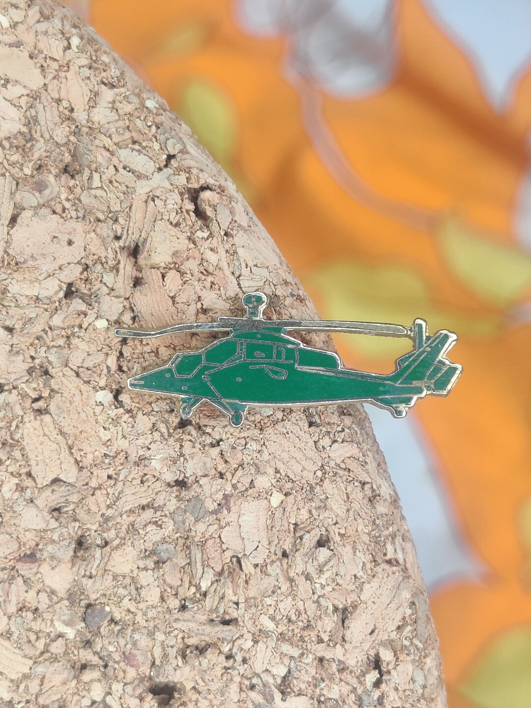 Helicopter Vintage Enamel Lapel Pin Badge. - Etsy