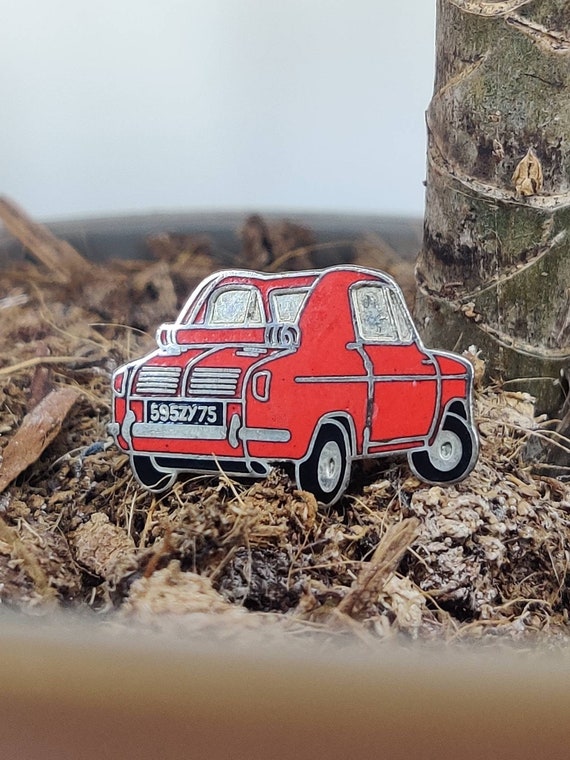 Piaggio Vespa 400 Car Vintage Enamel Pin Badge. - Etsy