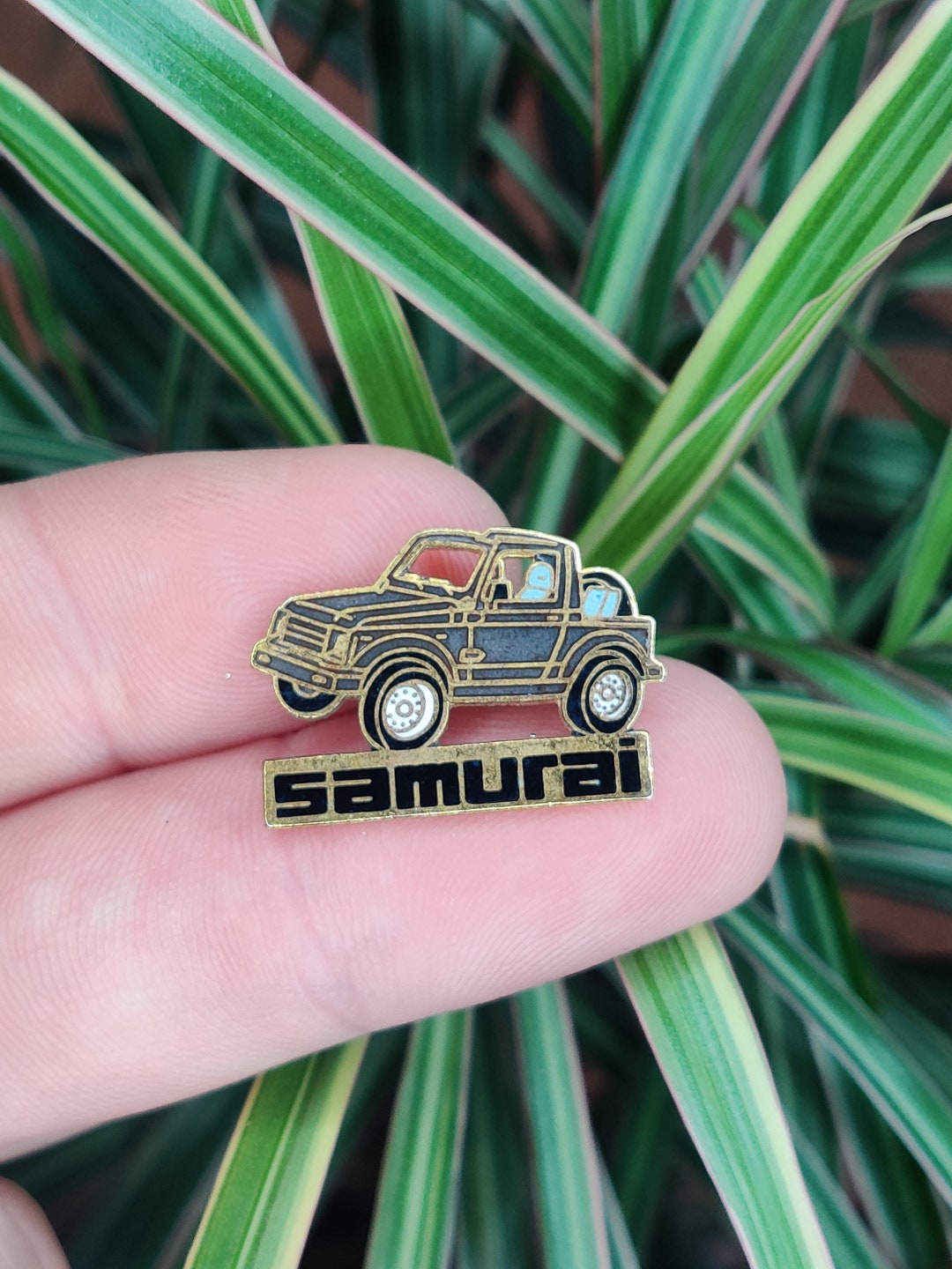 Suzuki Samurai Vintage Enamel Lapel Pin Badge. - Etsy
