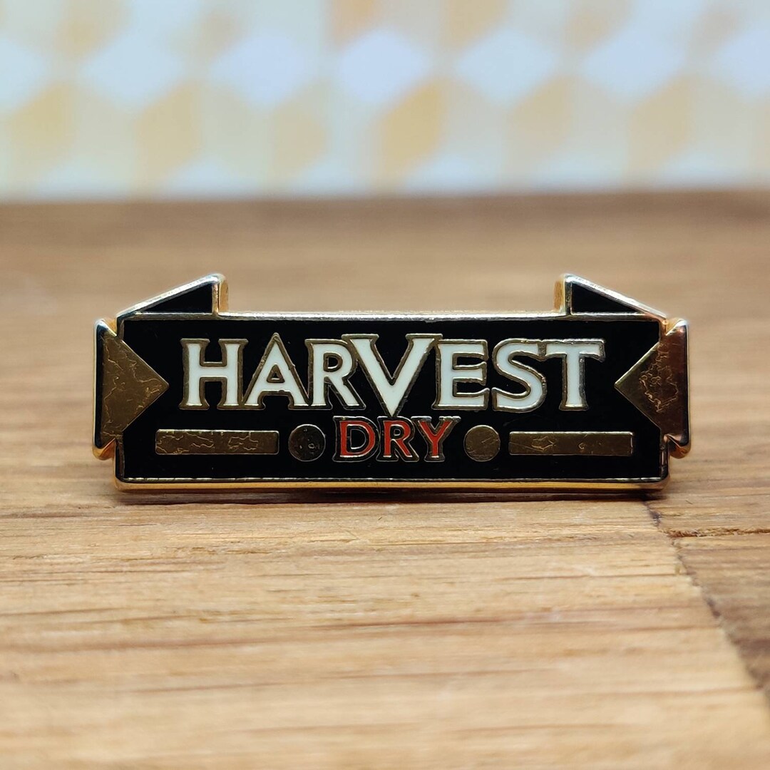 Harvest Dry Lager Enamel Pin Badge - Etsy