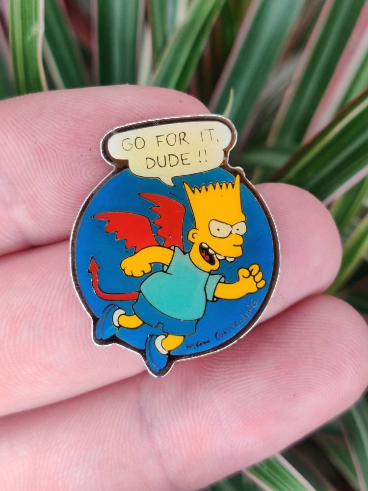 Pin Bart Simpson Muchos