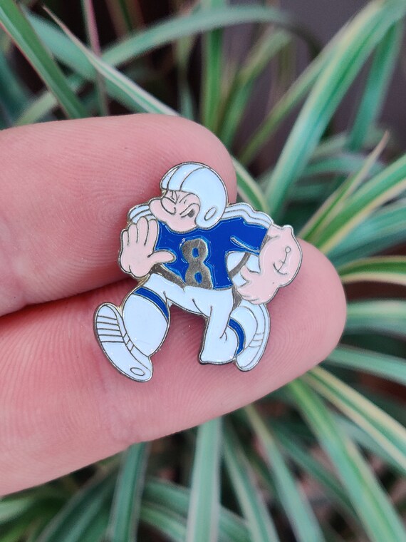 Popeye vintage enamel lapel - Gem