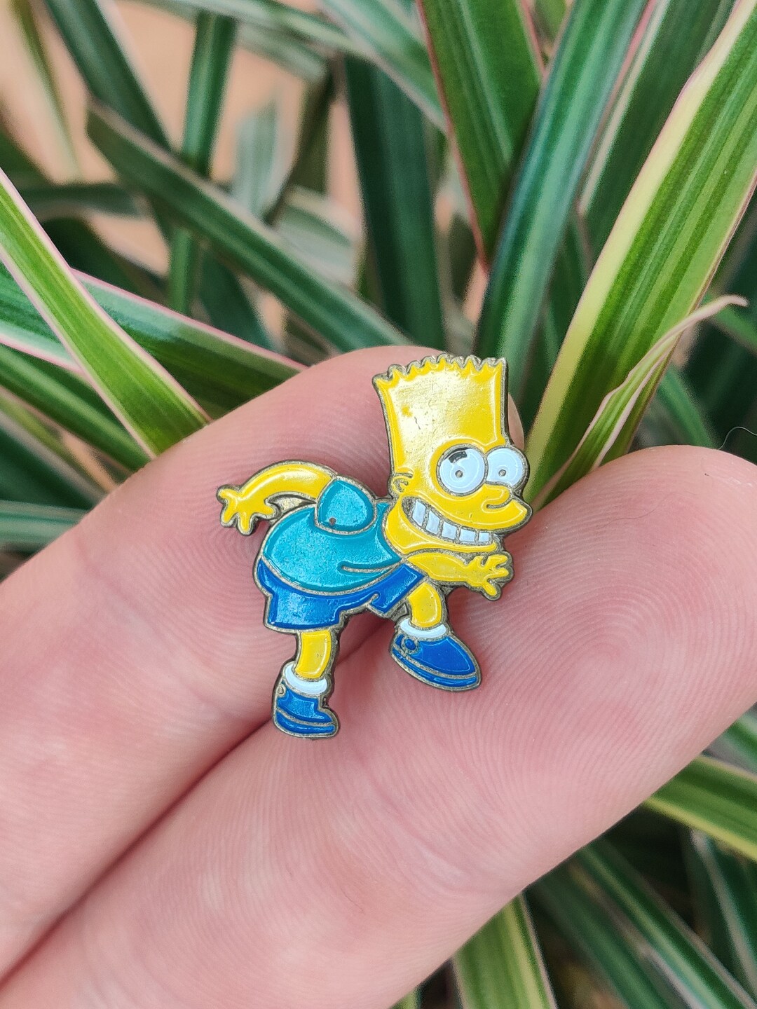 Bart Simpson Vintage Pin Badge, Matt Groening, the Simpsons. - Etsy