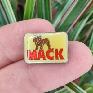 Mack Trucks Emblem Vintage Enamel Lapel Pin Badge. - Etsy