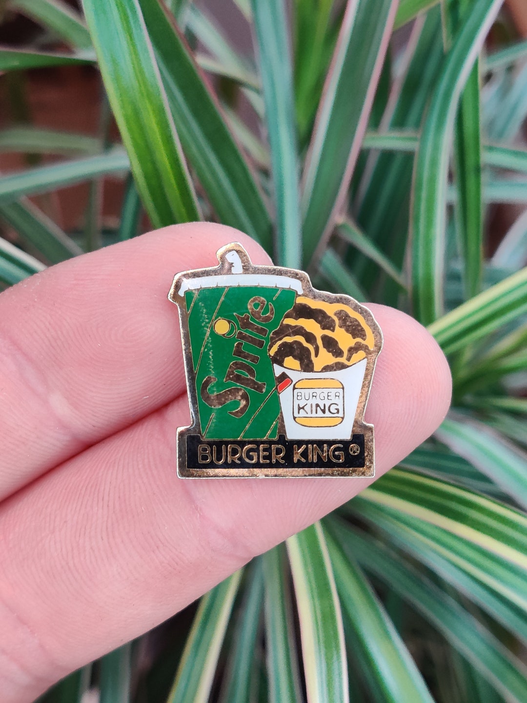 Burger King and Sprite Vintage Lapel Pin Badge. - Etsy