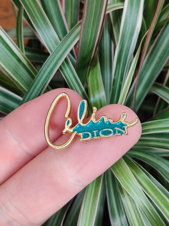 celine vintage enamel - Gem