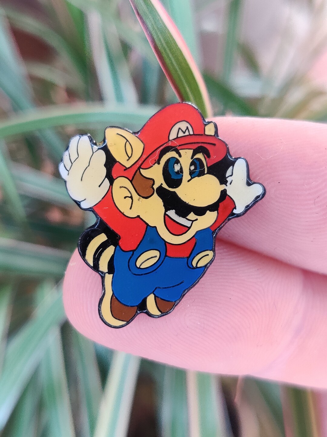 Mario Racoon Vintage Enamel Lapel Pin Badge Super Mario Bros - Etsy