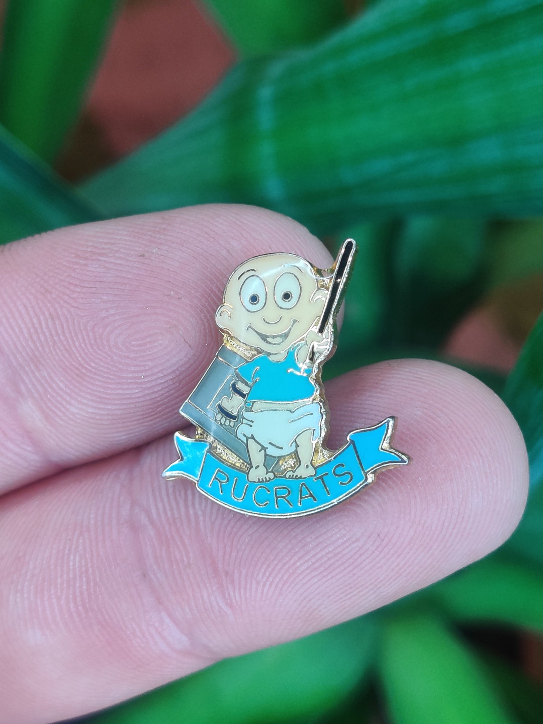 Rugrats Tommy Vintage Enamel Lapel Pin Badge. - Etsy