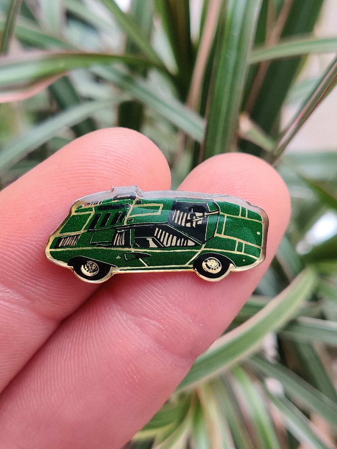 Lamborghini Countach Vintage Pin Badge. - Etsy