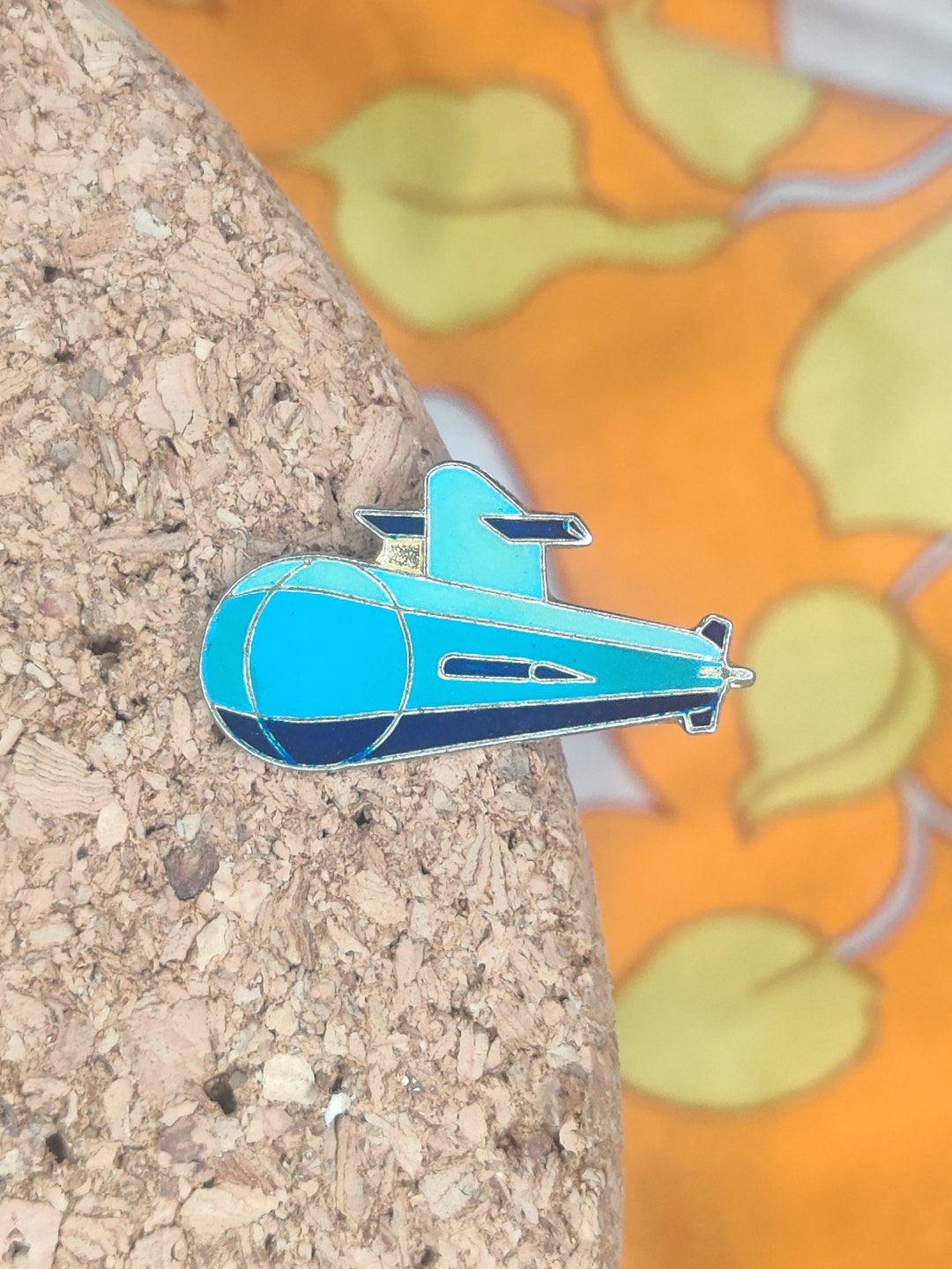 Submarine Vintage Enamel Lapel Pin Badge. - Etsy