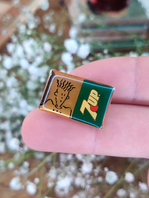 Seven up Fido Dido Vintage Lapel Pin Badge. 7 up 7up - Etsy