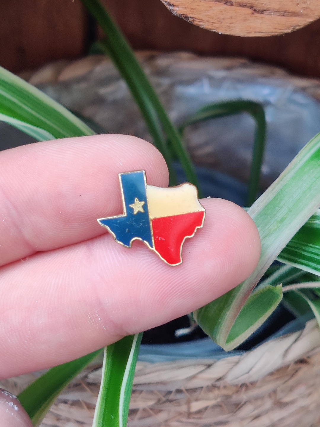 Texas State Vintage Enamel Lapel Pin Badge. - Etsy