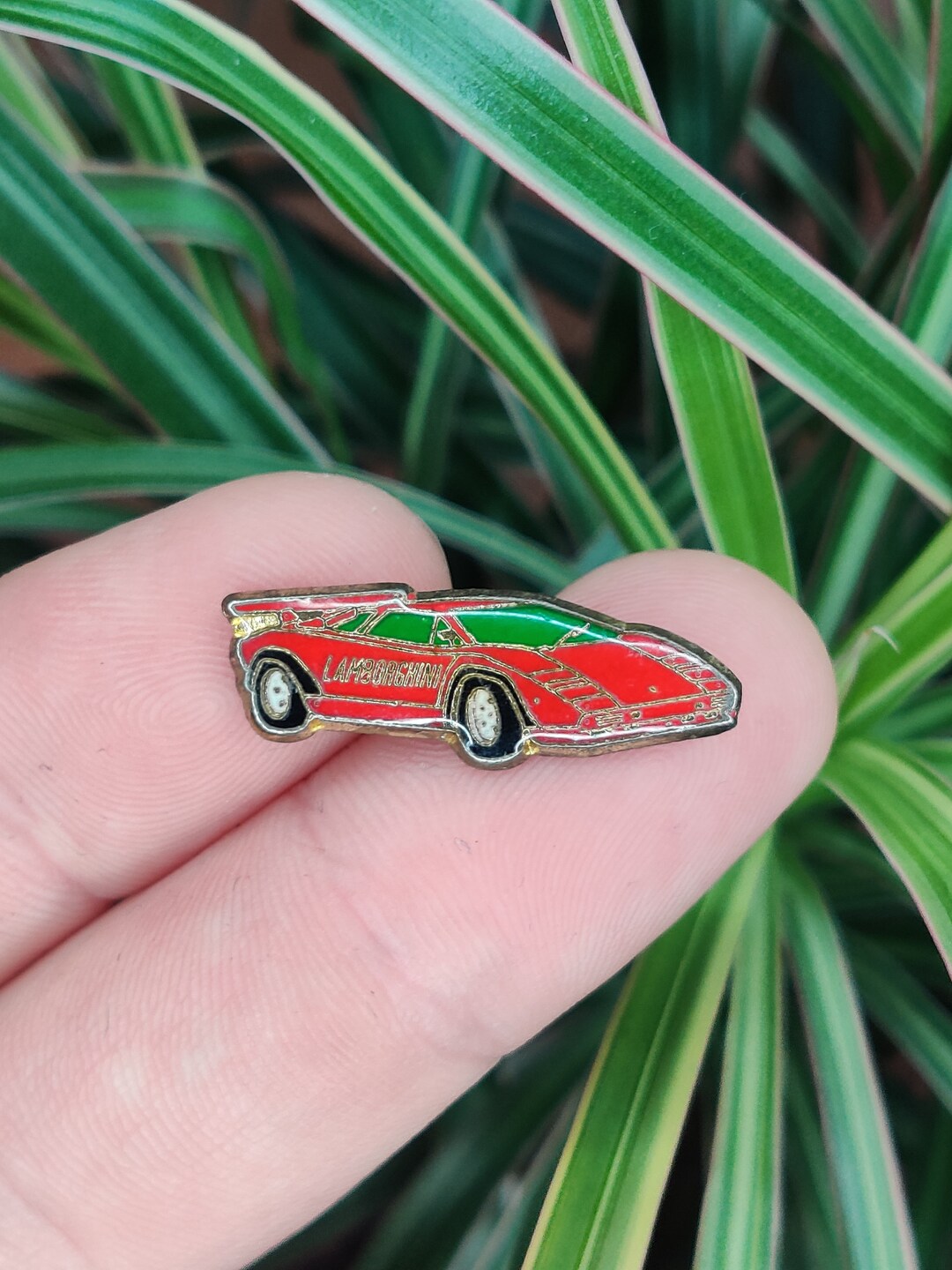 Lamborghini Countach Vintage Enamel Lapel Pin Badge. - Etsy