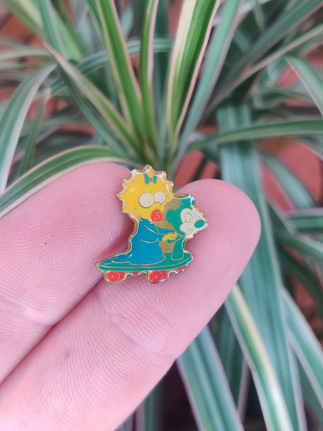 Maggie Simpson Vintage Pin Badge, Matt Groening the Simpsons. - Etsy