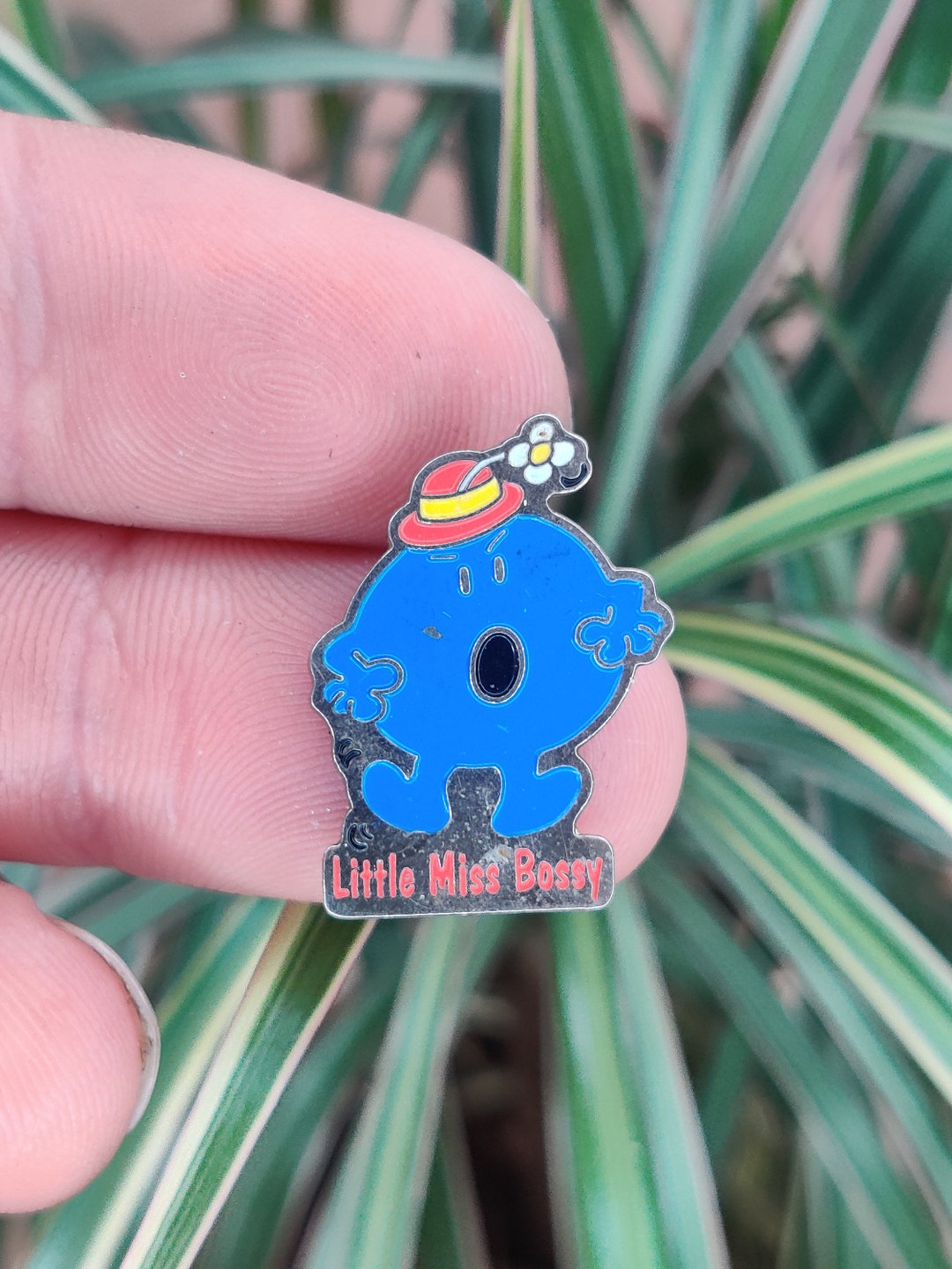 Little Miss Bossy Mr Men Vintage Enamel Lapel Enamel Pin Badge. - Etsy