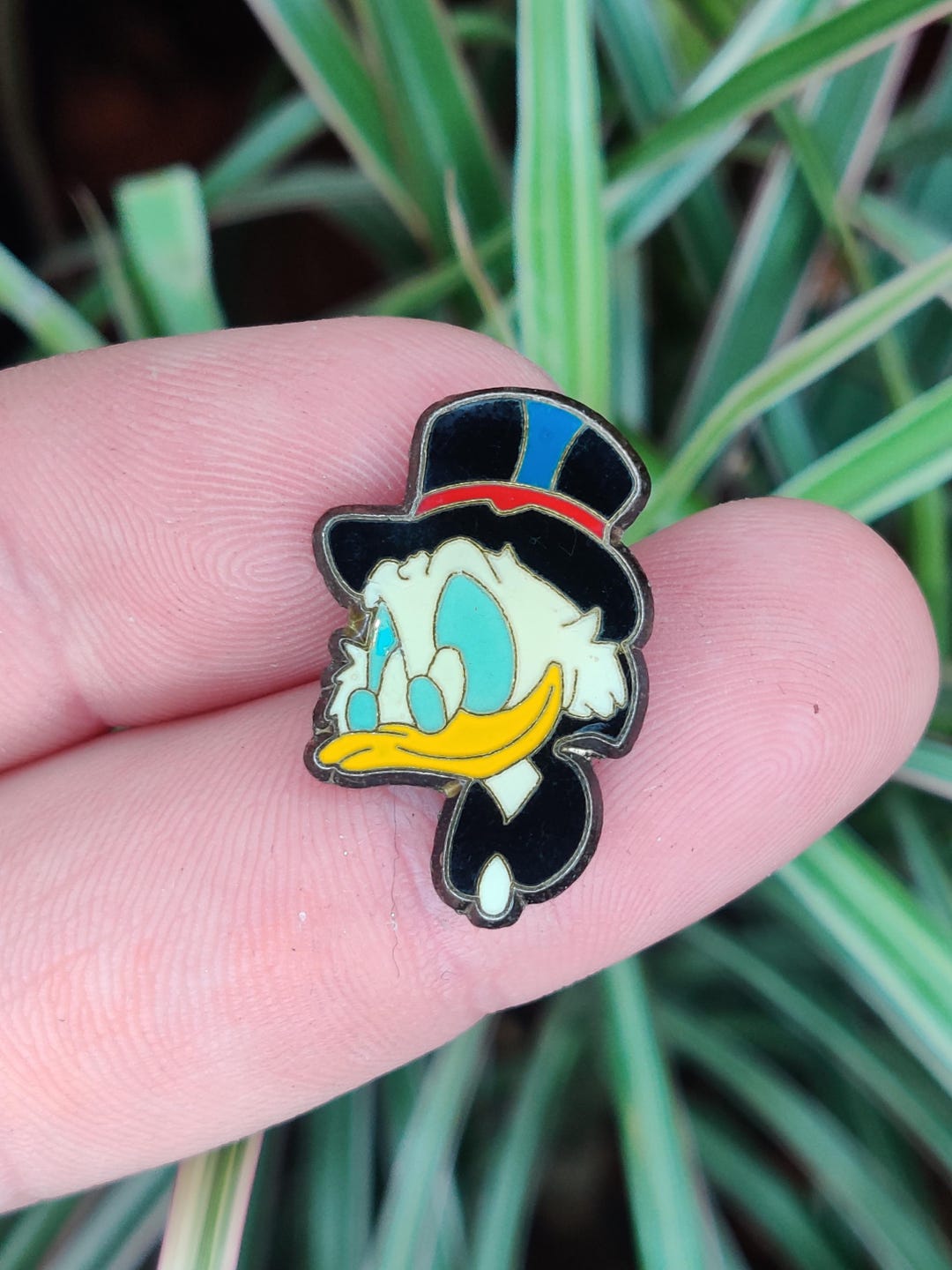 Scrooge Mcduck Vintage Enamel Lapel Pin Badge, Disney. - Etsy