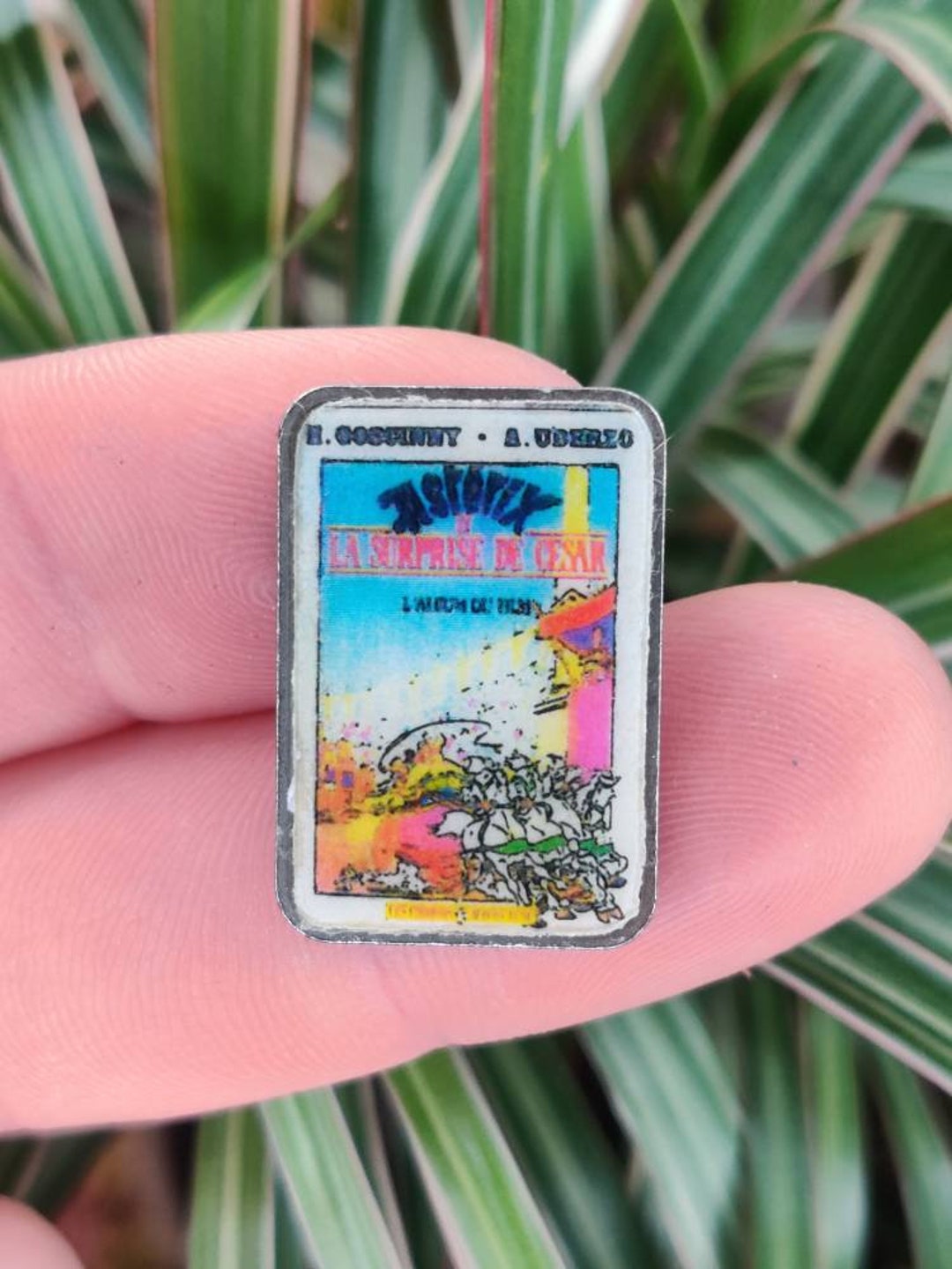 Asterix Versus Caesar Vintage Lapel Pin Badge. - Etsy