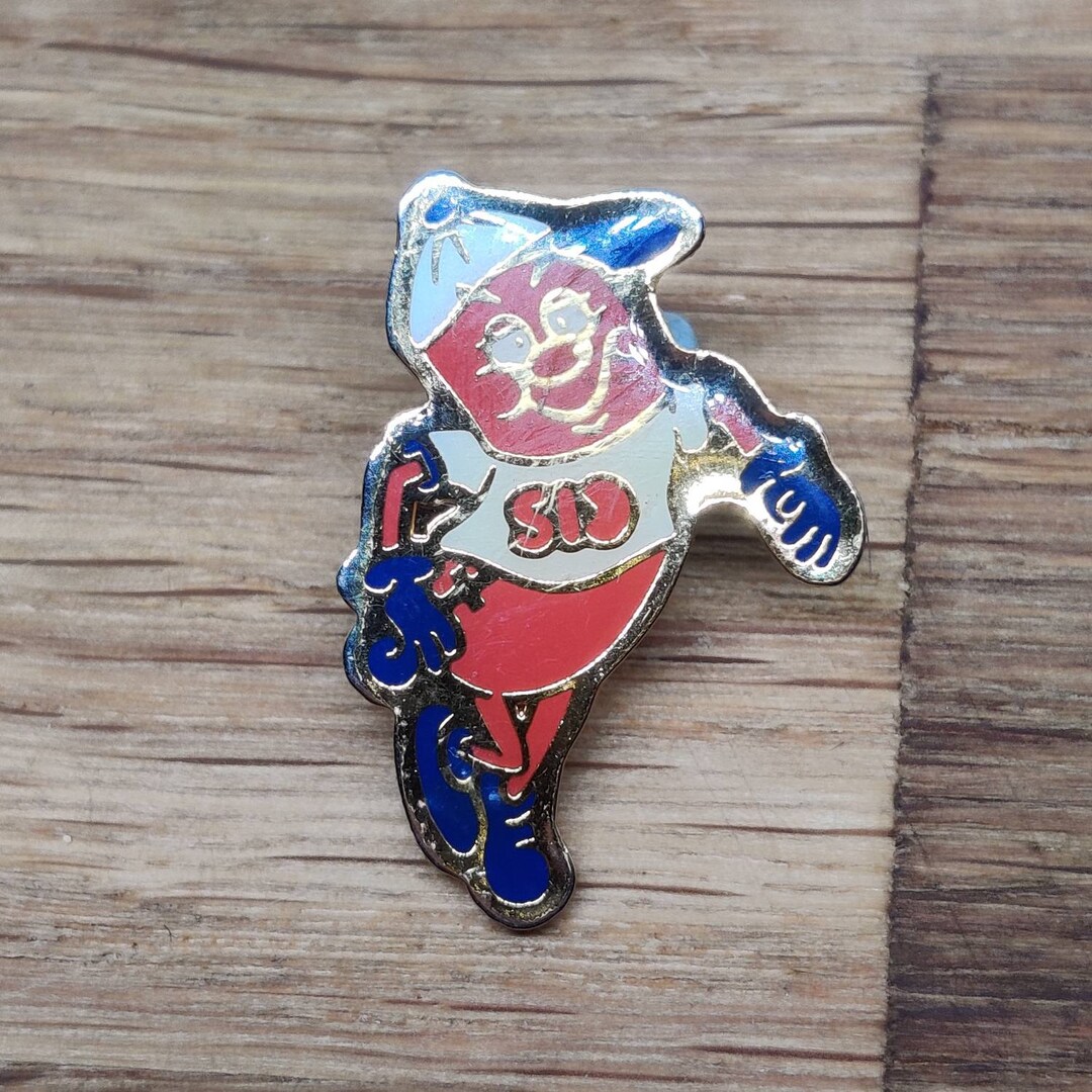 Sid the Kid Kidney Research Pin Badge - Etsy UK